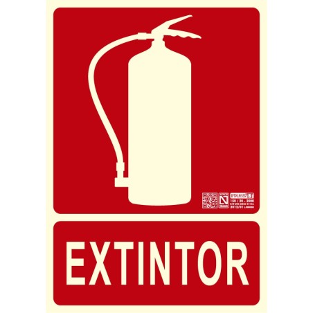 Señal Extintor Clase B