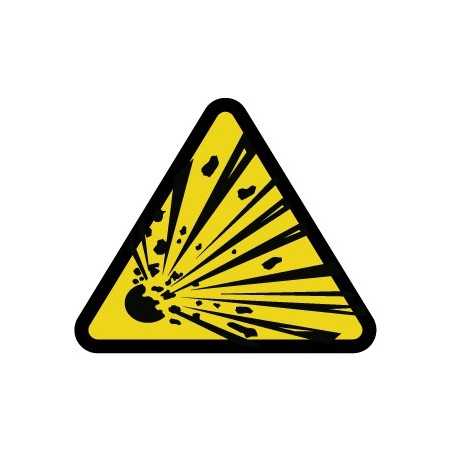 Pegatina Peligro de explosión